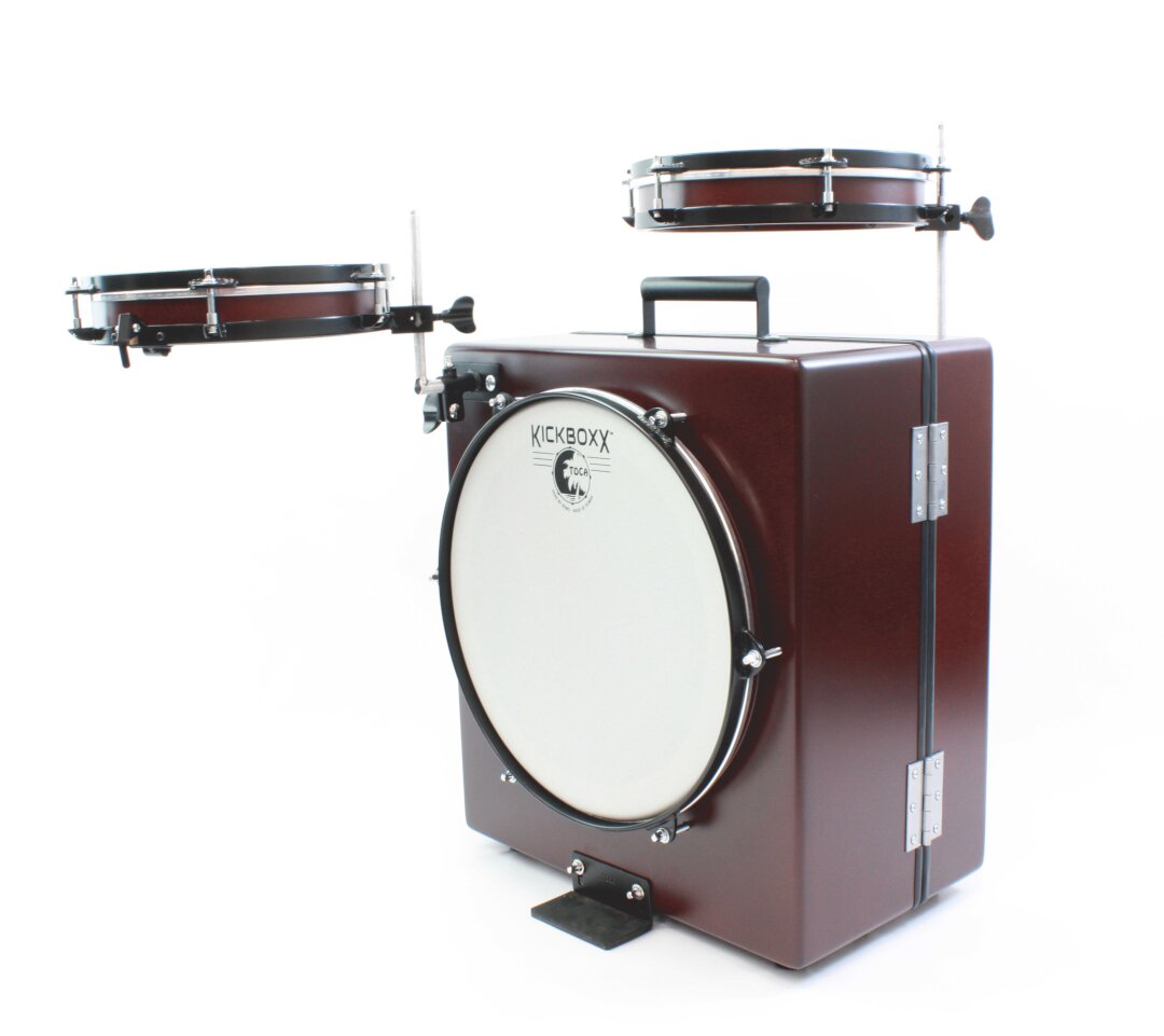 Perfektion Music: Toca Kickboxx Suitcase Drum Set with Kickboxx, 10 ...