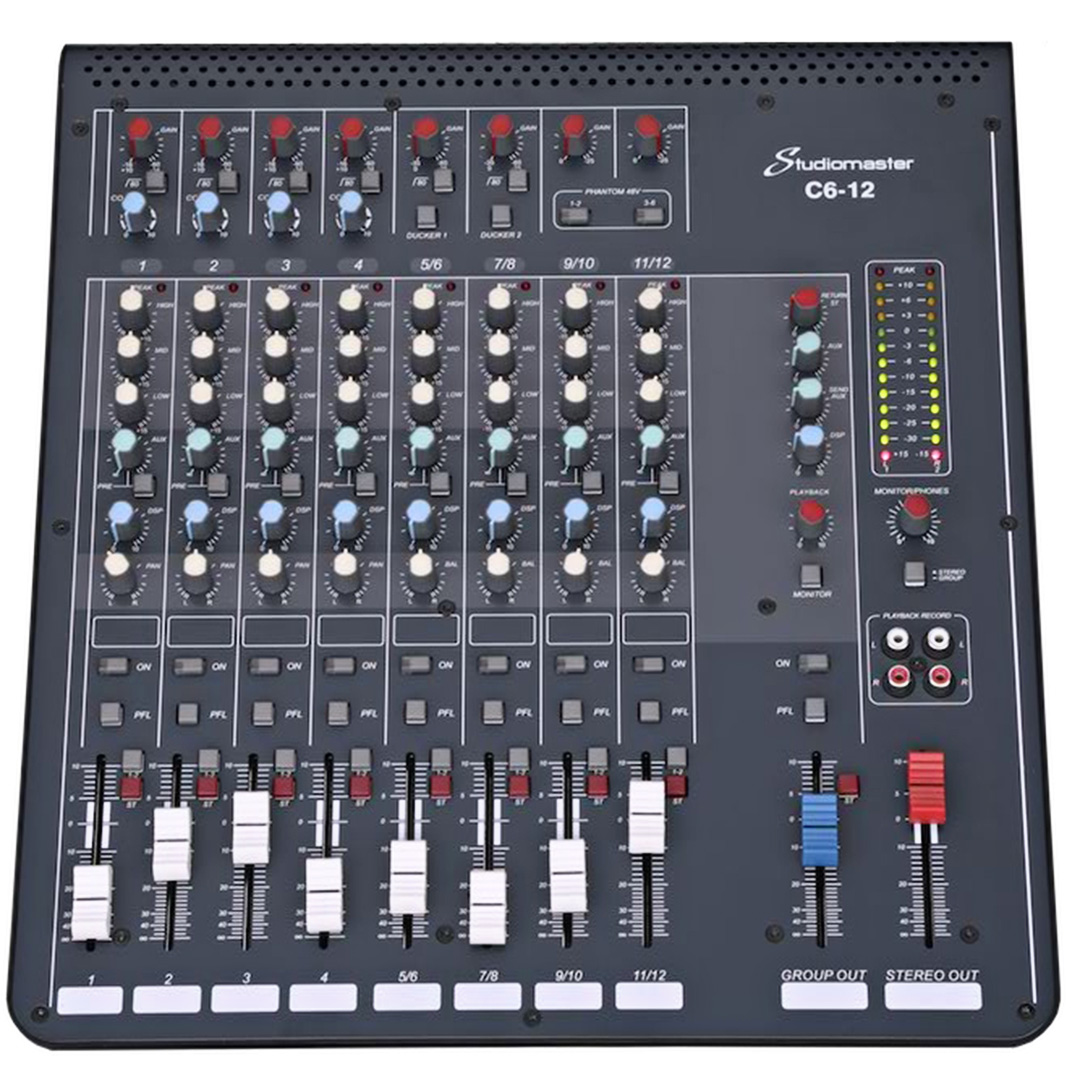 Perfektion Music: C6-12 12-Channel Mixer